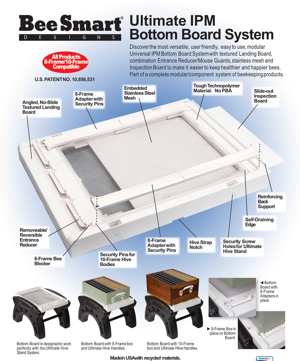 Bee Smart Ultimate Bottom Board – Spears Bee Farm