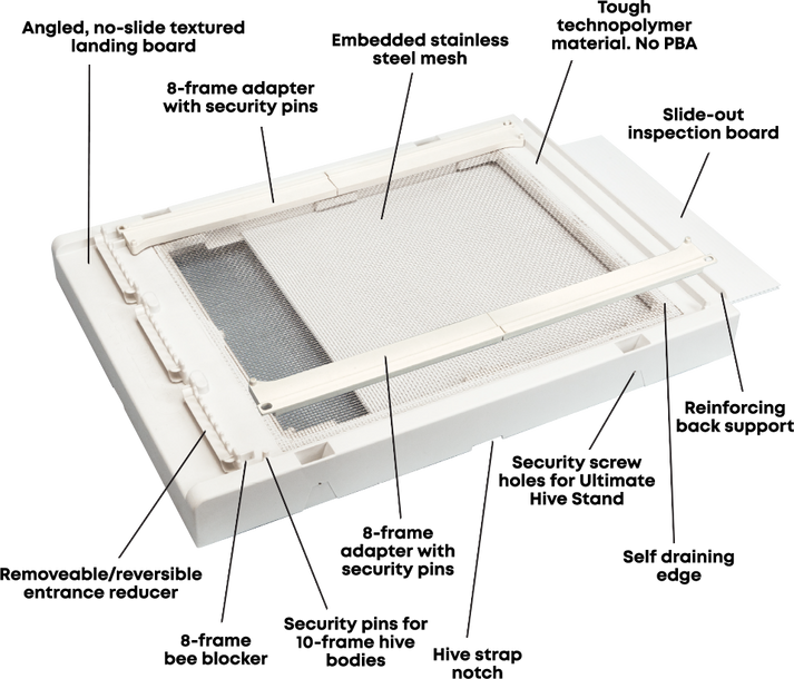 Bee Smart Ultimate Bottom Board – Spears Bee Farm